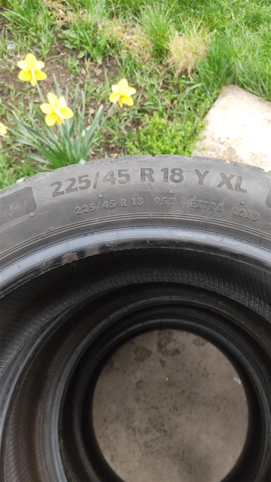 Continental 225/45 R18 Y XL | Besianë | MerrJep.com